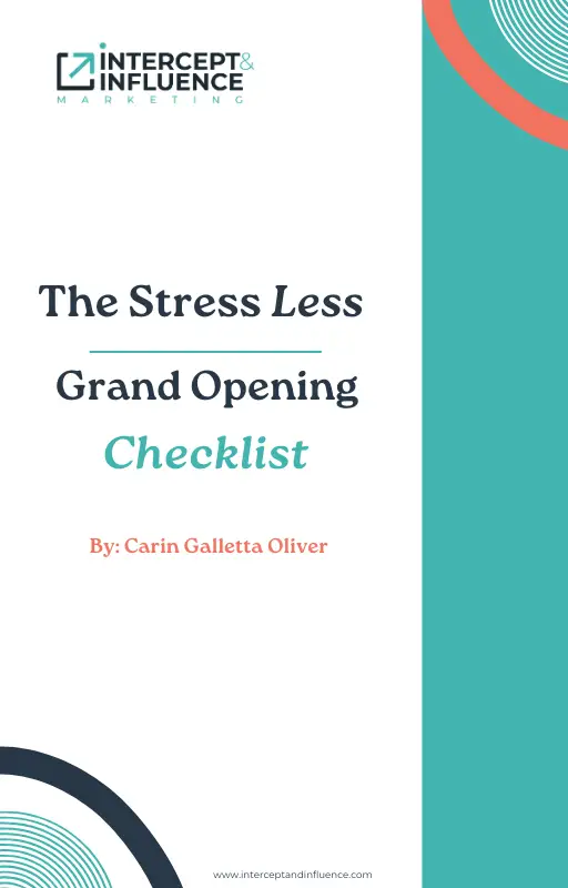 Local Store Grand Opening Checklist